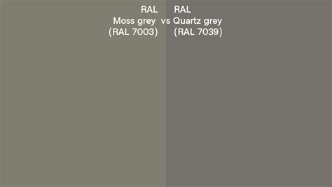 Ral Moss Grey Vs Quartz Grey Side By Side Comparison