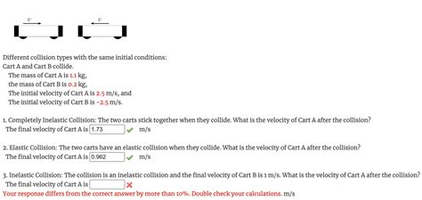 solved different collision types with the same initial
