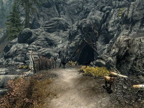 Skyrimsnapleg Cave The Unofficial Elder Scrolls Pages Uesp