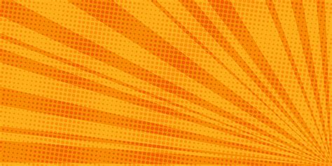 하프톤 점과 노란색 광선이 있는 팝 아트 스타일의 만화 배경 만화책 텍스트에 대한 빈티지 재미있는 배경 벡터 그림입니다 고풍스런에 대한 스톡 벡터 아트 및 기타 이미지