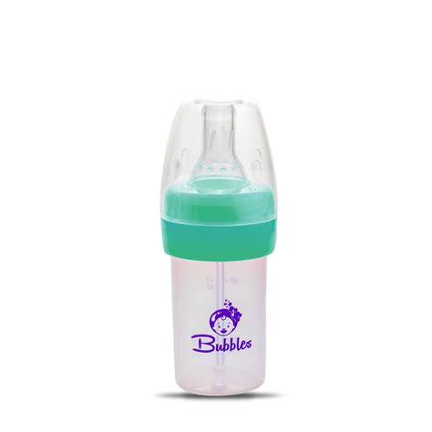 Bubbles Micro Feeding Bottle 40ml Green Bumbletoys