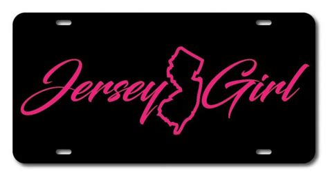 Jersey Girl Car License Plate Step One Apparel
