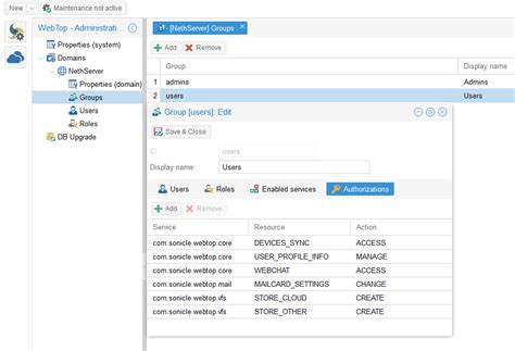 Blank Screen After Admin Login To Webtop WebTop NethServer Community