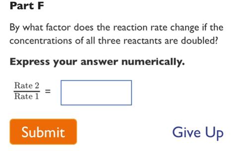 solved a reaction in which a b and c react to form products