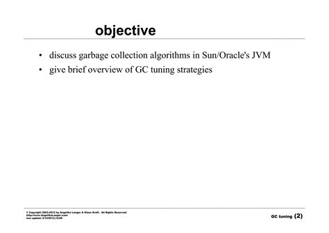 tuning the hotspot jvm garbage collectors ppt