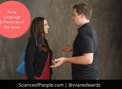 7 Body Language Differences Of The Sexes Https Scienceofpeople Com Body Language