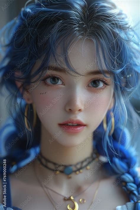 Anime Girl With The Gemini Sign In The Animated Spirit Of A Gemini This Anime Girl Embodies