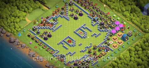 Funny Troll Base Th12 With Link Town Hall Level 12 Art Base Copy 1246