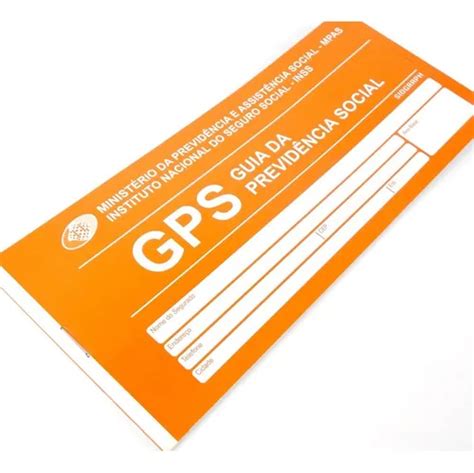 Carnê Gps Inss Guia Da Previdência Social Kit 10 Unidades