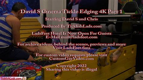 David S Naked Cinema Tickle E K Full Video Mins LadsFeet And
