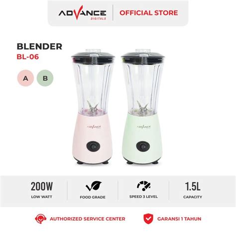 Advance Bl Blender Serba Guna Murah L Chopper Plastik Juicer Advance Bl Bl Bl