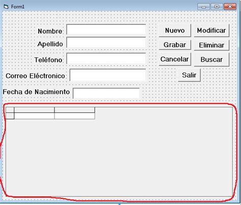 Base de Datos con Visual Basic 6 0 Access Método CRUD PARTE 1