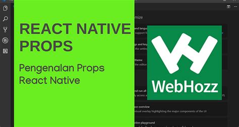 Belajar React Native Props Webhozz Blog