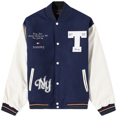 Tommy Jeans Tommy Baseball Jacket Carbon Navy End Dk