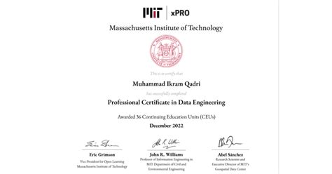 Muhammad Ikram Qadri On Linkedin Professional Certificate In Data Engineering • Muhammad Ikram