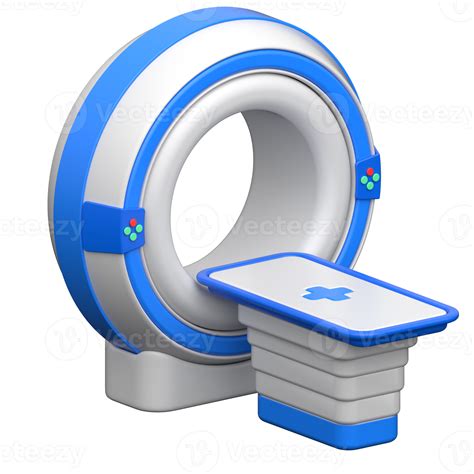 3d Mri Machine Illustration 61834398 Png