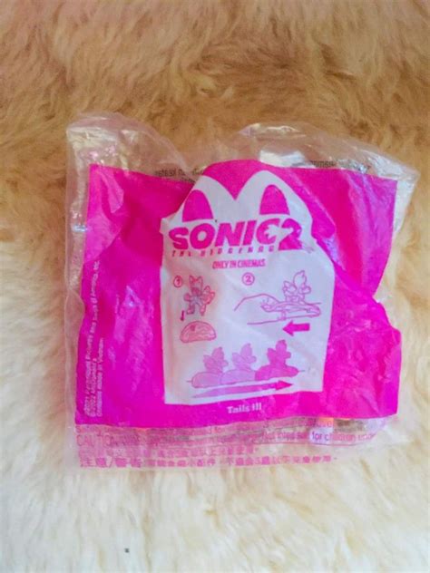 Sonic Ii Tails Iii Mcdo Sealed Hobbies And Toys Memorabilia