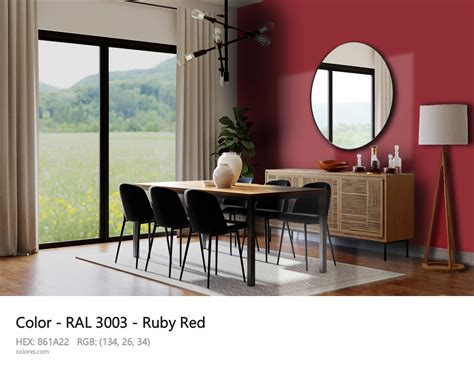 About Ral 3003 Ruby Red Color Color Codes Similar Colors And