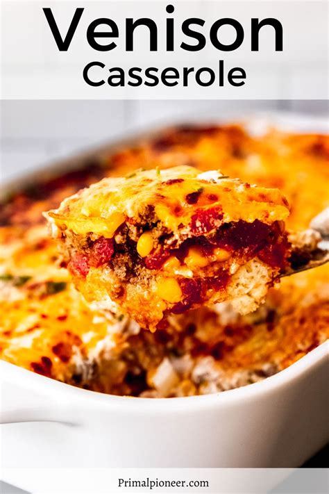 Venison Casserole • Primal Pioneer