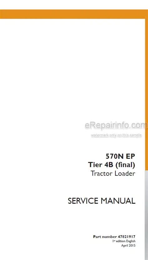 Buy And Download Case 570nep Tier 4b Final Service Manual Tractor