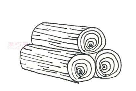 木头怎么画简笔画 卡通 第3页 大山谷图库