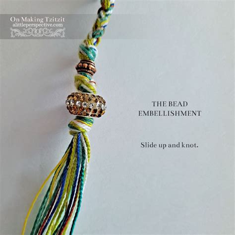 On Making Tzitzit Embellishment And Tassels