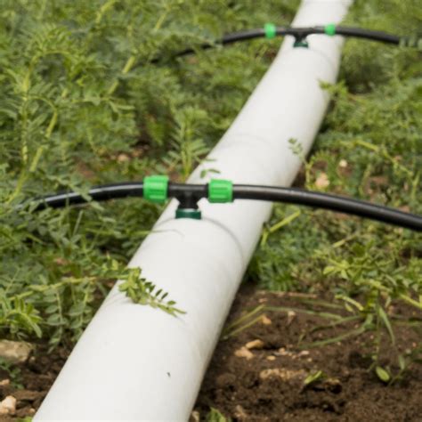 Irrigation Hose H6000 Pe Rivulis Pe With Drip Emitter Flat