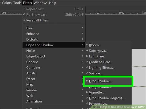 How To Use Drop Shadow In Gimp 15 Steps With Pictures Wikihow