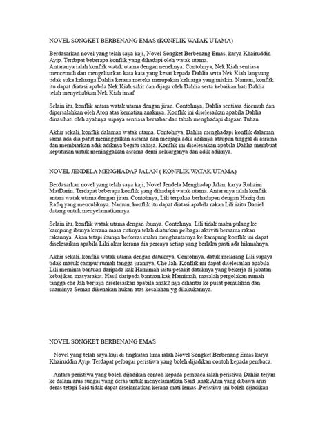 Novel Songket Berbenang Emas Pdf