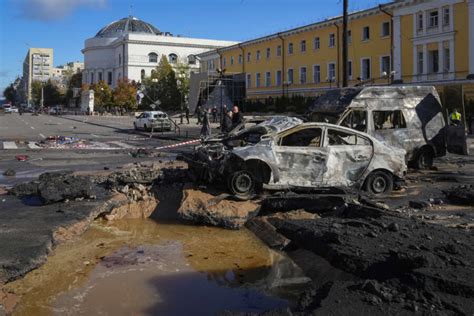 Ucraina Nella Notte Droni Russi Attaccano Kiev Abbattuti
