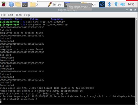 How To Use A Long Distance Rfid Reader With Raspberry Pi To Play Videos