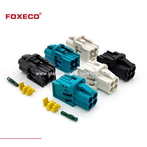 Foxeco Mini Fakra Universal Female 4 In 1 Mini Fakra Connector For Gps