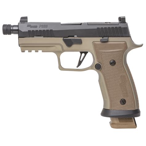 Sig Sauer P320 Axg Combat 9mm Custom Works Optic Ready Threaded Ba The Gun Shoppe Of Sarasota
