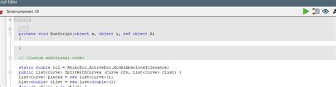 Darkmode C Component Page Grasshopper Mcneel Forum