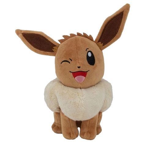 Pokemon Plush Eevee 8 Inch Winking Eevee