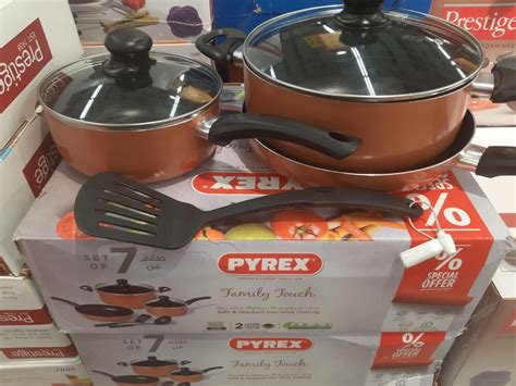 Pyrex 7pc Cookware Set Furniture And Home Living Kitchenware And Tableware Cookware And Accessories