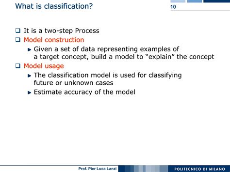 Machine Learning And Data Mining Introduction To Classification PPT