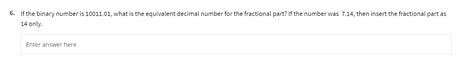 If The Binary Number Is What Is The Studyx