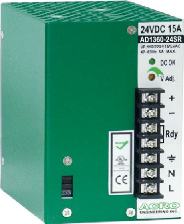 DIN Rail Power Supply Manufacturer Acro Engineering Incorporation