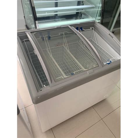 Jual Starcool Df 152 Sliding Curved Glass Freezer Led Dan Thermometer
