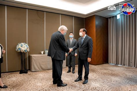 ឯកឧត្តម ឧបនាយករដ្ឋមន្ត្រី ប្រាក់ សុខុន អញ្ជើញជួប ឯកអគ្គរដ្ឋទូតមួយចំនួន ប្រចាំនៅសហភាពមីយ៉ាន់ម៉ា