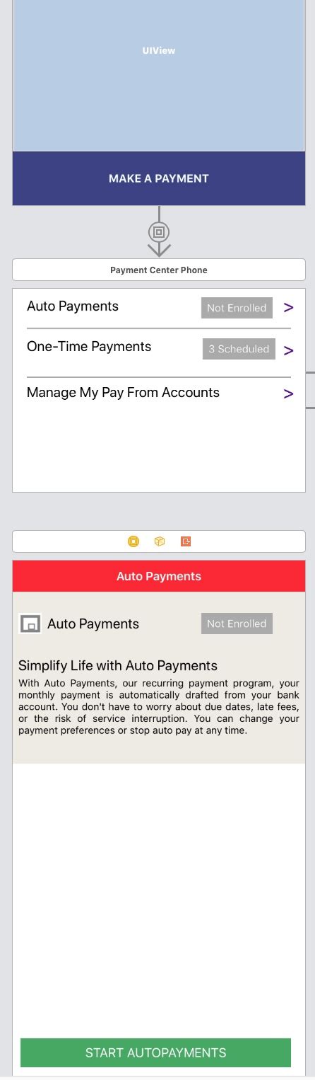 Ios Segue Shrinks Viewcontroller How To Keep Normal Size Stack