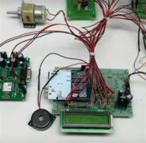 Finger Print Based Atm Safety System Electronics Engineering Final Year