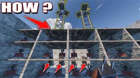 How To Set Up 30 Auto Turrets In Rust Console Electricity Tutorial