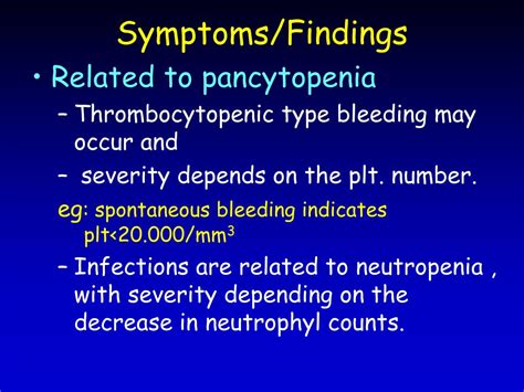 Ppt Pancytopenia And Aplastic Anemia Powerpoint Presentation Free Download Id 3638078