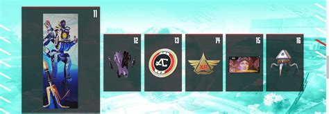 Apex Legends シーズン7 アセンション バトルパス報酬