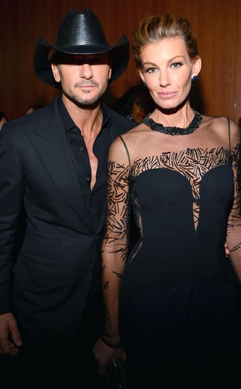 Tim Mcgraw And Faith Hill From 2013 Grammys Big Stars Candid Moments