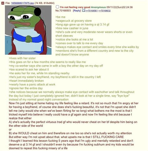 Anon Finds Out About Nice Girls Rgreentext