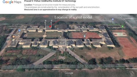 Location Of The Models Built On The Roof Of The Building In Pvpsit