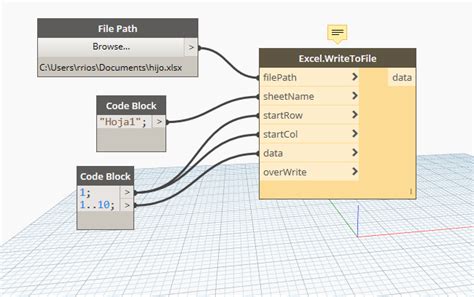 Excelwrite Problem Dynamo